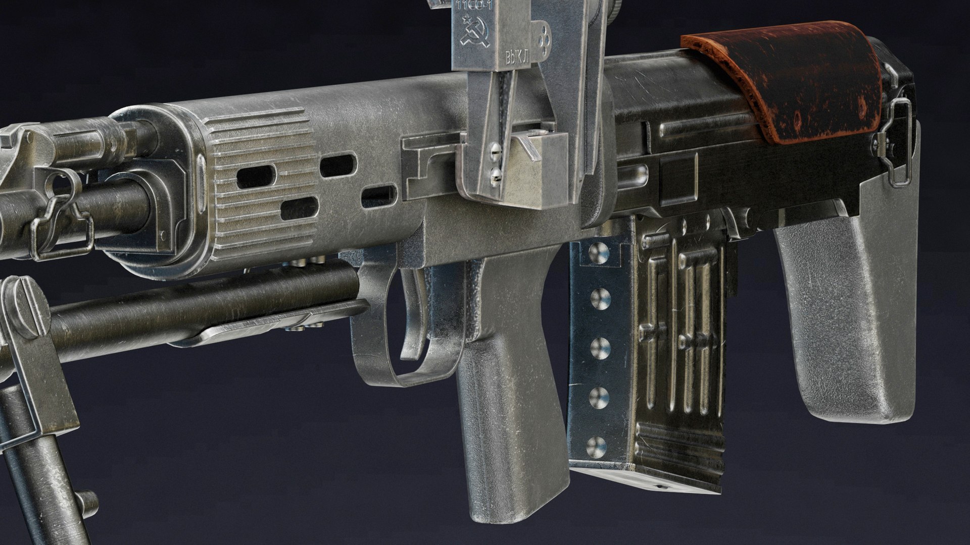 3D Dragunov SVU Low Poly Realistic - TurboSquid 1901756