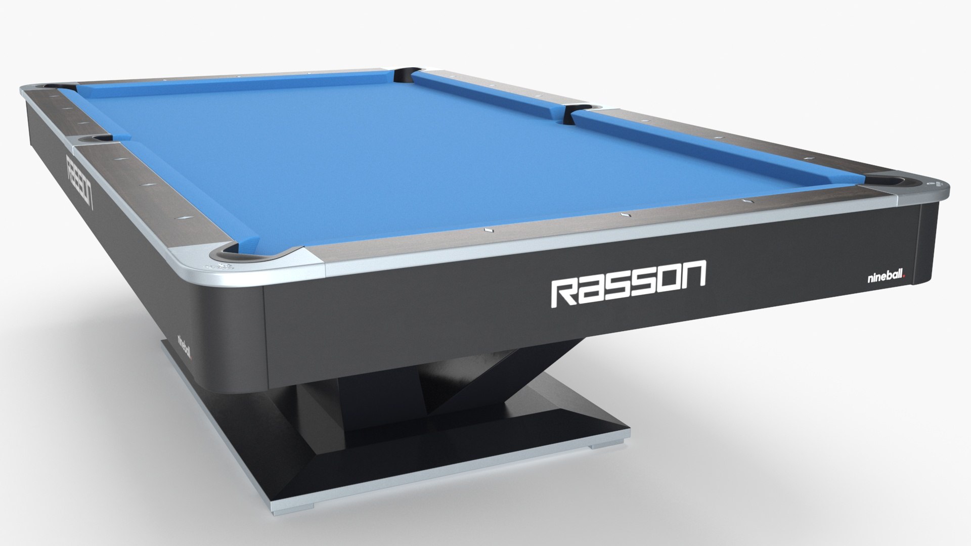 3D Billiards Table Rasson Blue Model - TurboSquid 2189653