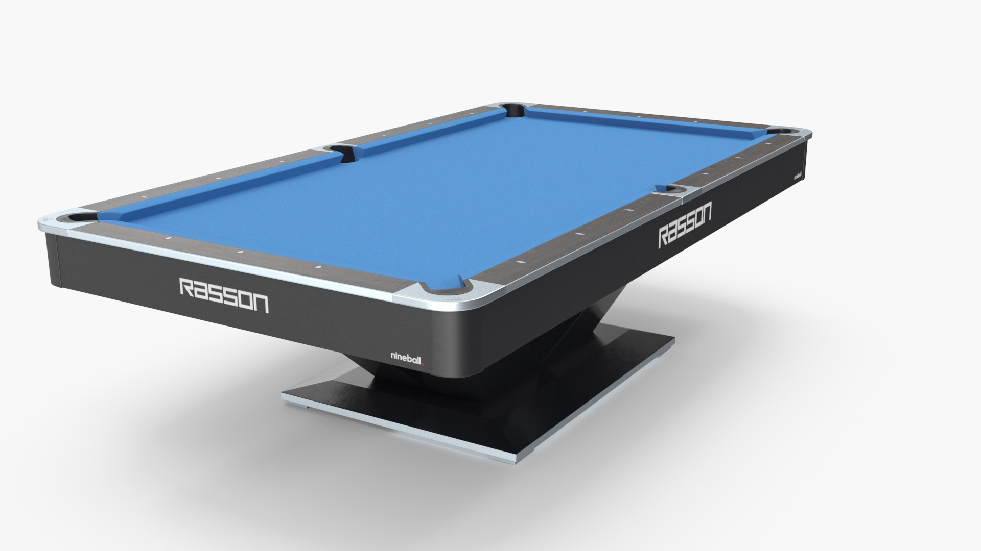 3D Billiards Table Rasson Blue Model - TurboSquid 2189653