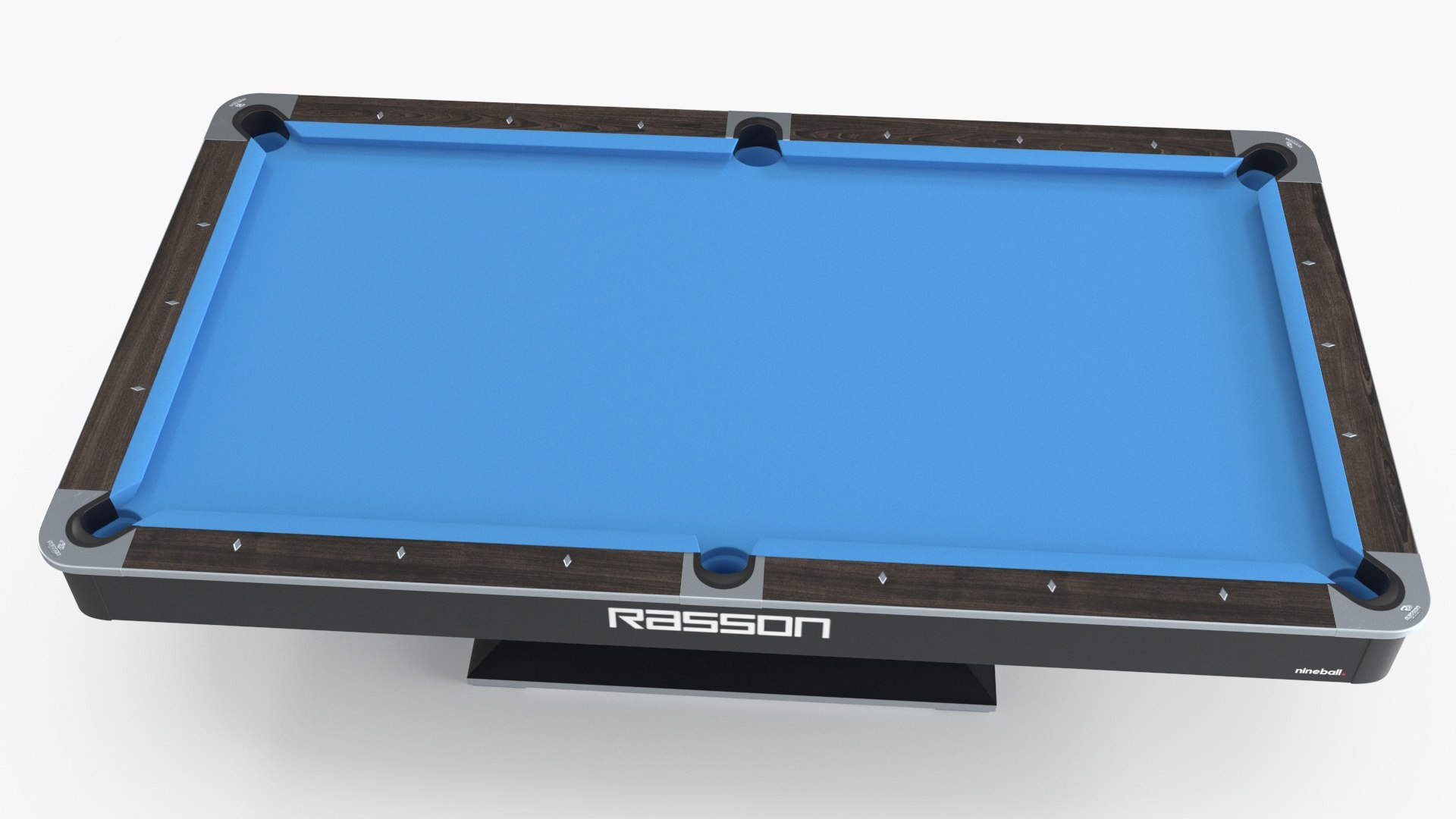 3D Billiards Table Rasson Blue Model - TurboSquid 2189653