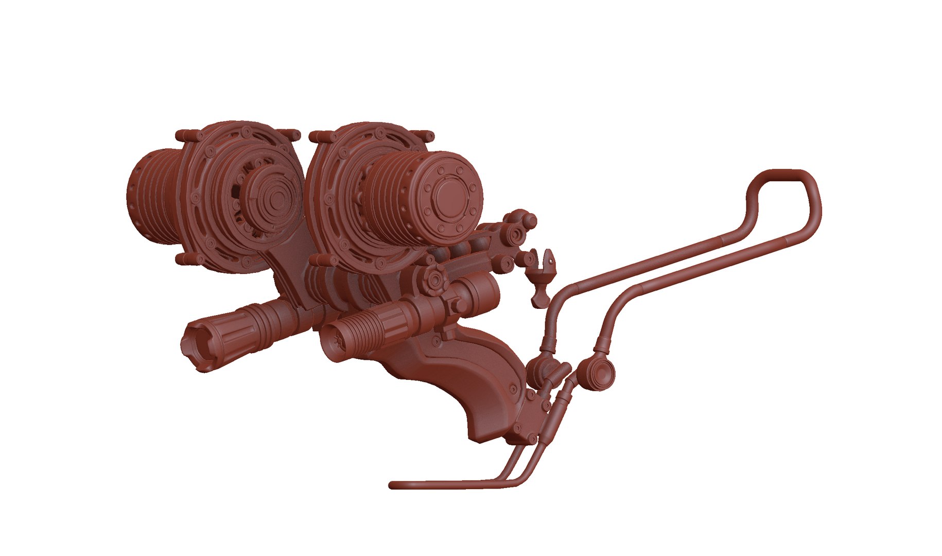 3d Modern Slingshot Model