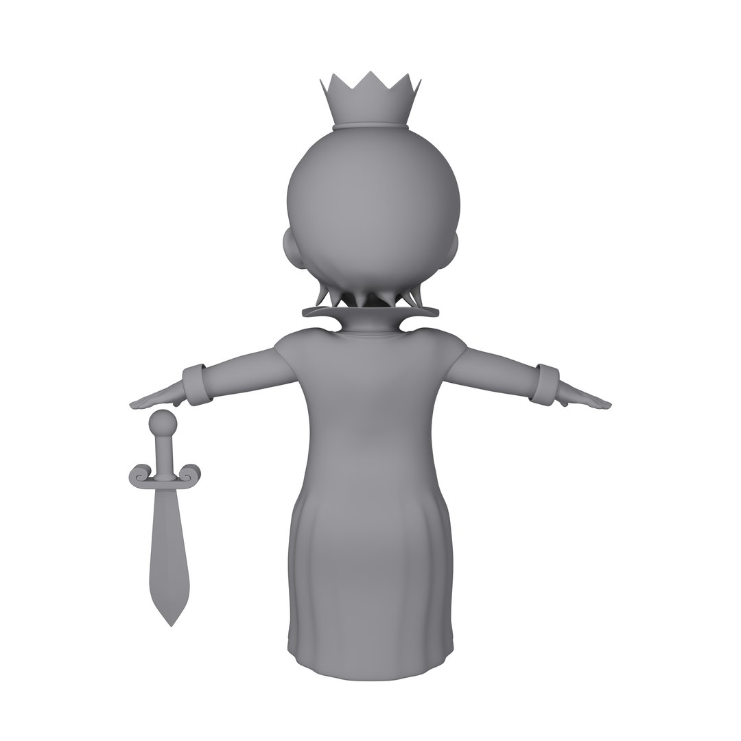 Prince cartoon 3D model - TurboSquid 1535892