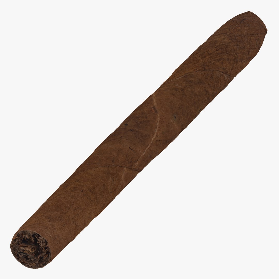 Cigar Long 01 RAW Scan model - TurboSquid 1882796