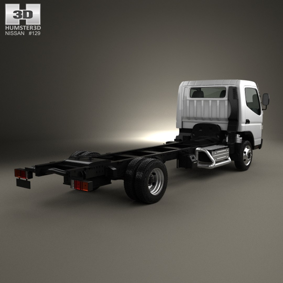 3D nissan atlas chassis - TurboSquid 1234522
