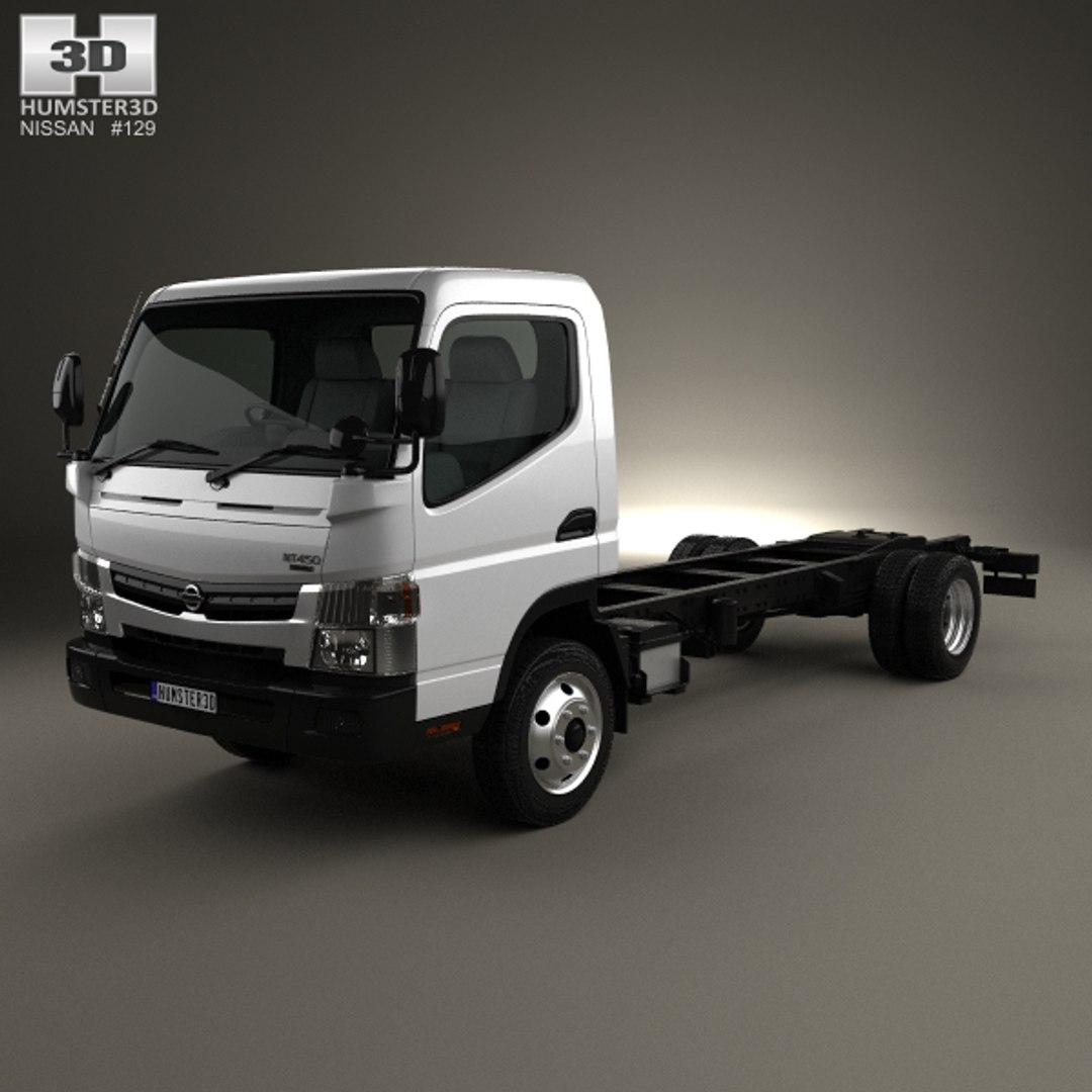 3D nissan atlas chassis - TurboSquid 1234522
