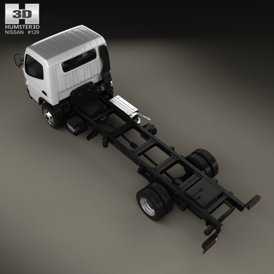 3D nissan atlas chassis - TurboSquid 1234522