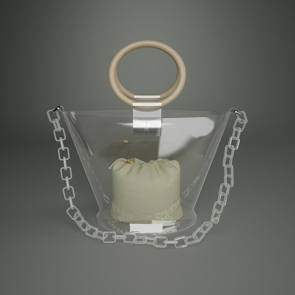 3D Transparent Bag Purse - TurboSquid 2042387