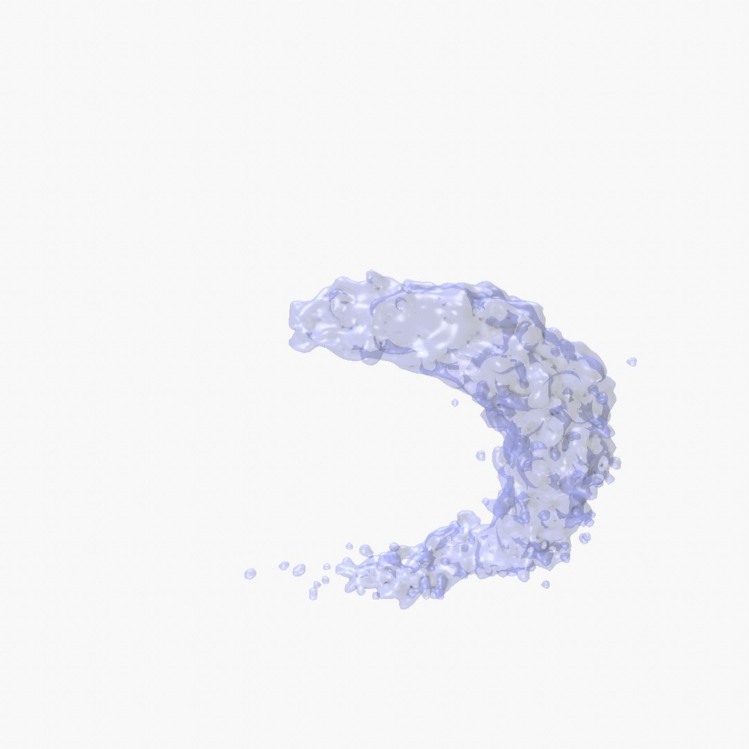 Animation Resolution Flowing Water 3D Model - TurboSquid 1358806