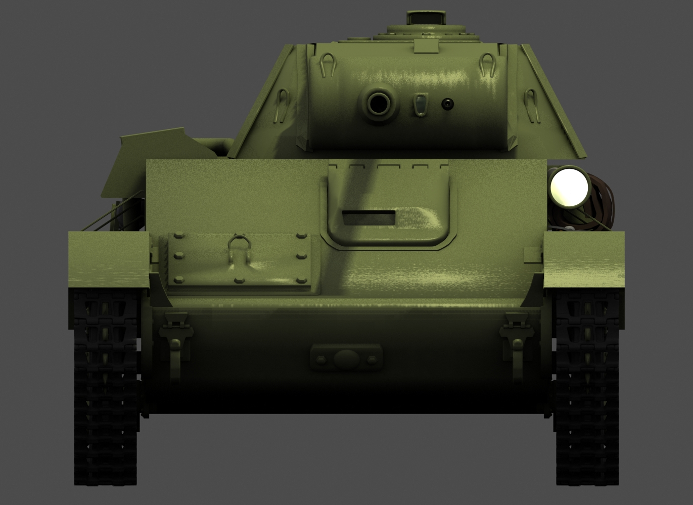 free t-70 tank 3d model