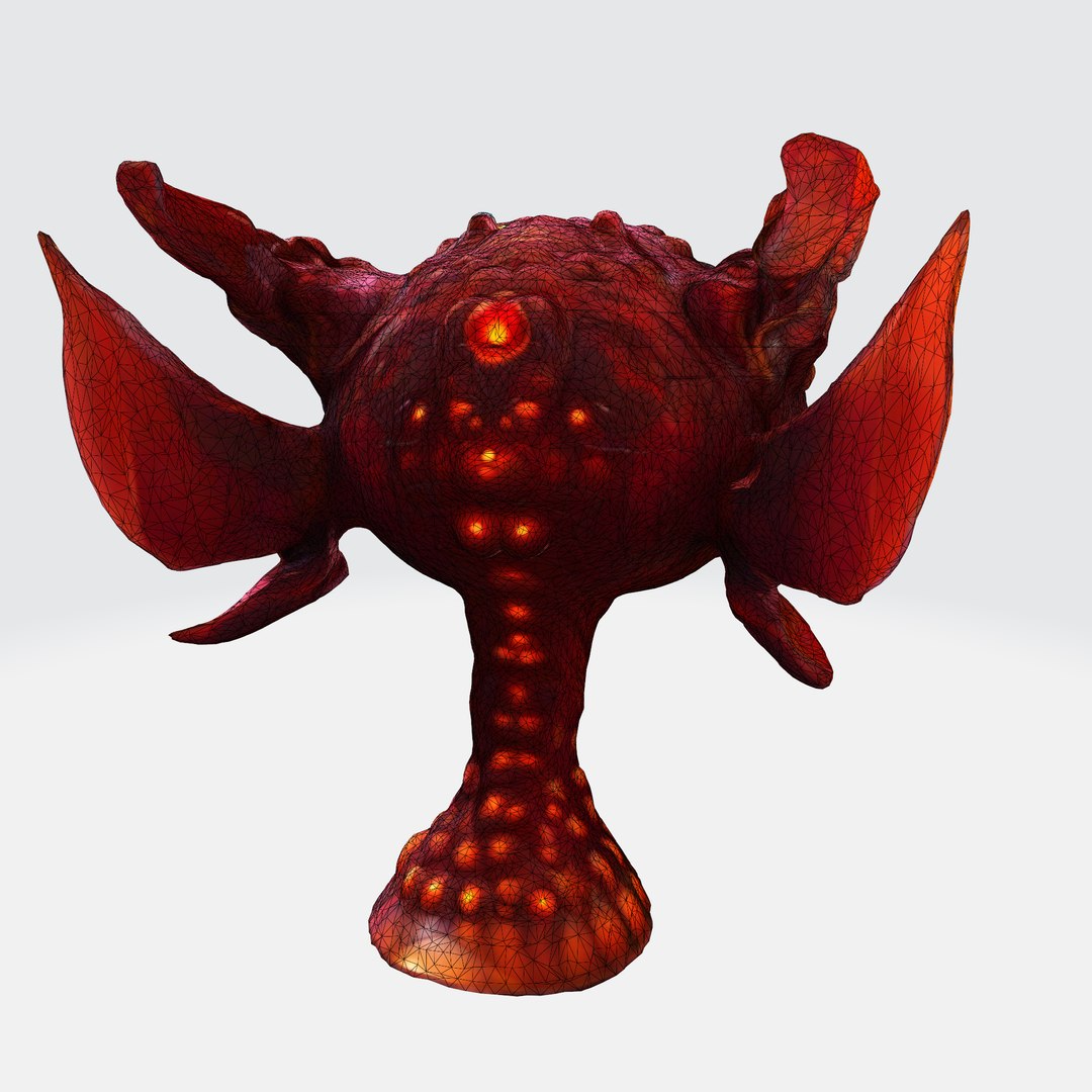3D Vibrant Alien Creature Model - TurboSquid 2266473
