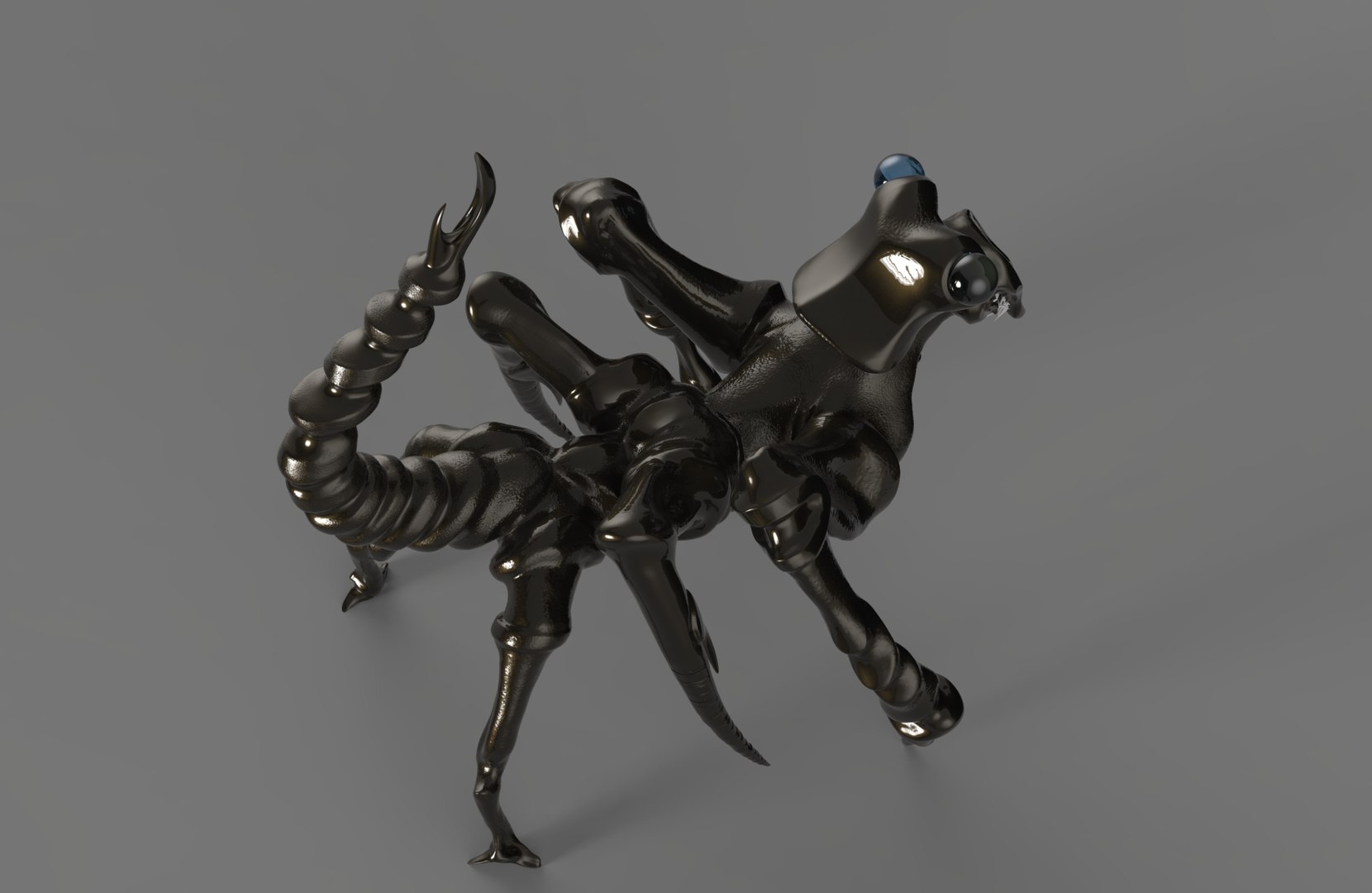 Creature Zbrush 3d Model