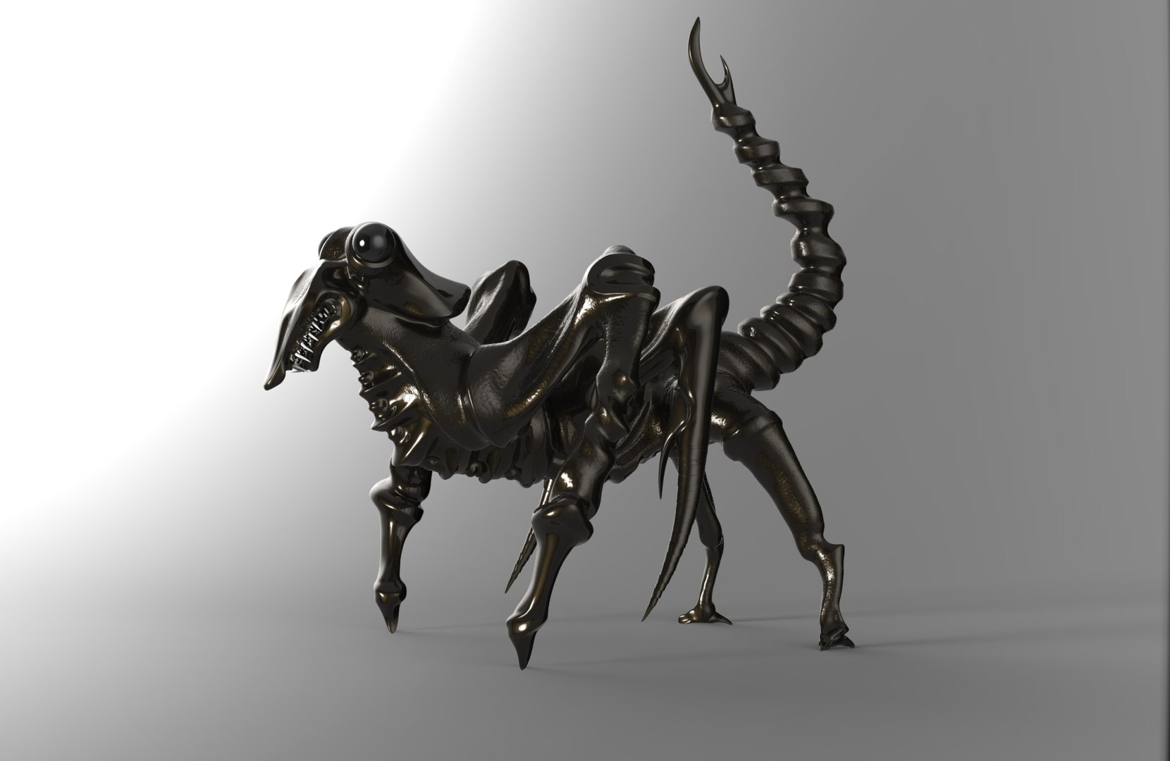 Creature Zbrush 3d Model