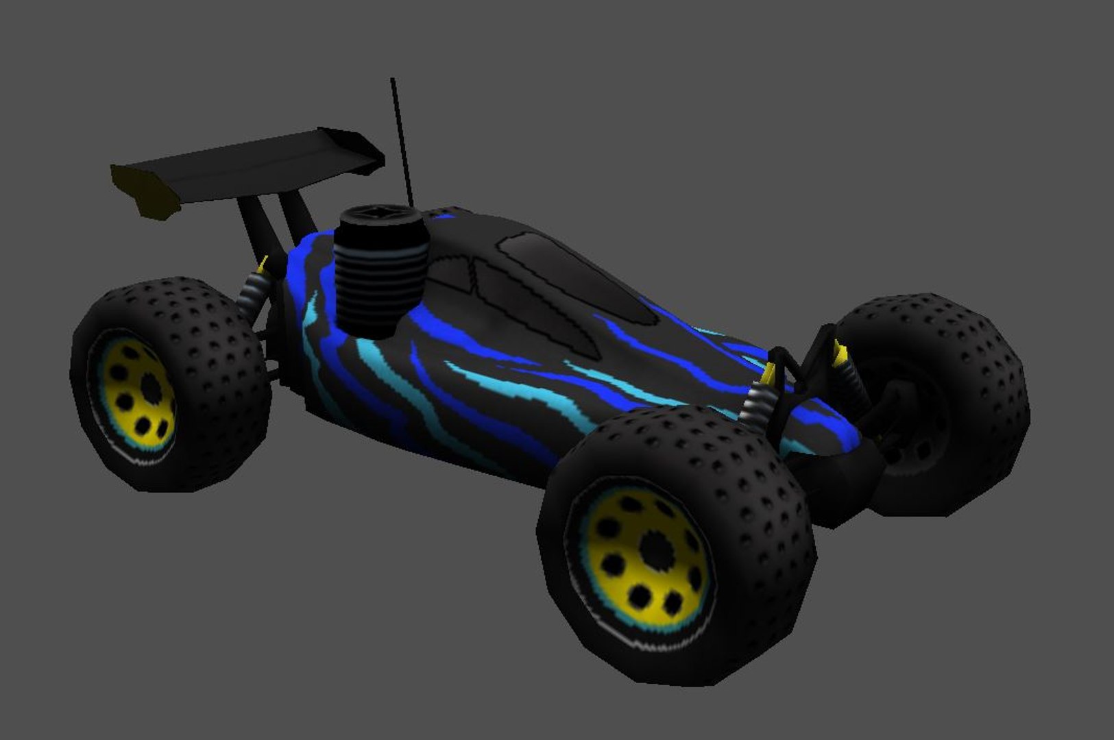 3d Model Nitro Rc Car