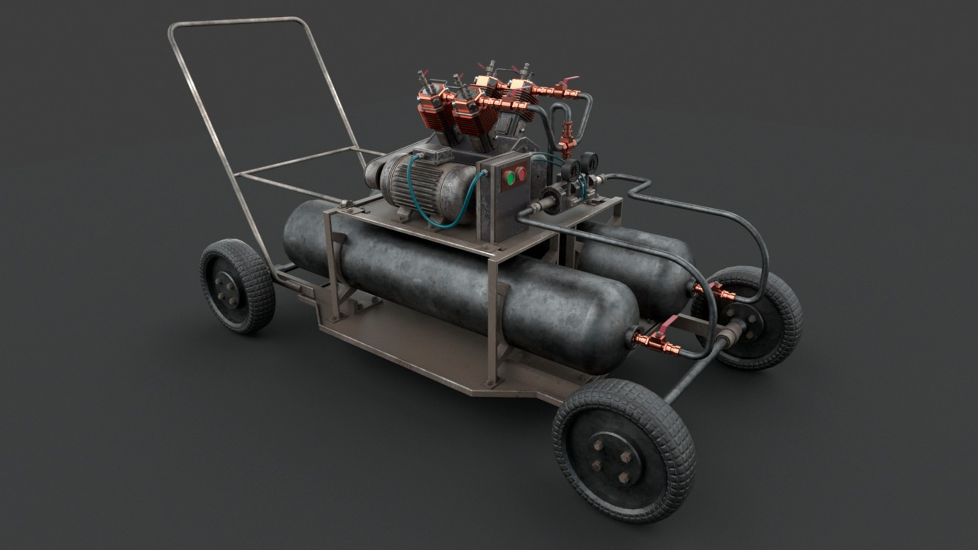 3D Portable Machinery Device Model - TurboSquid 1362579