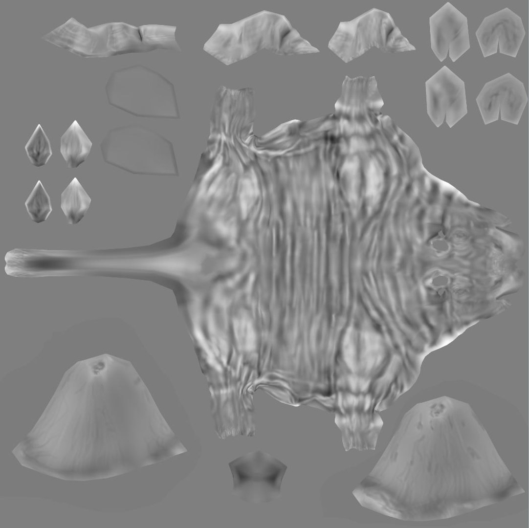 3d Model Bull Zbrush