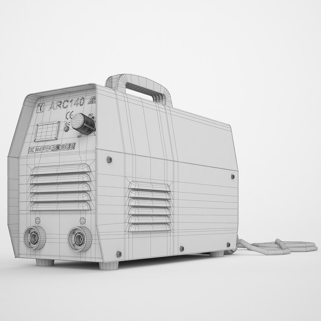 Arc welding machine 3D model - TurboSquid 1467274