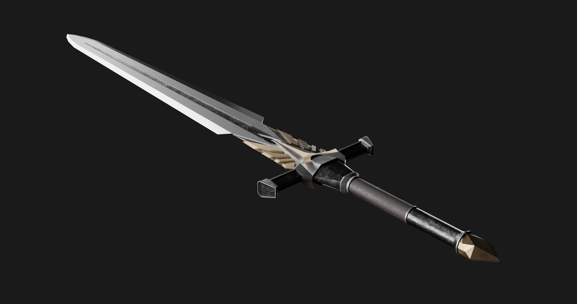 3D Model Bastard Sword - TurboSquid 1904503