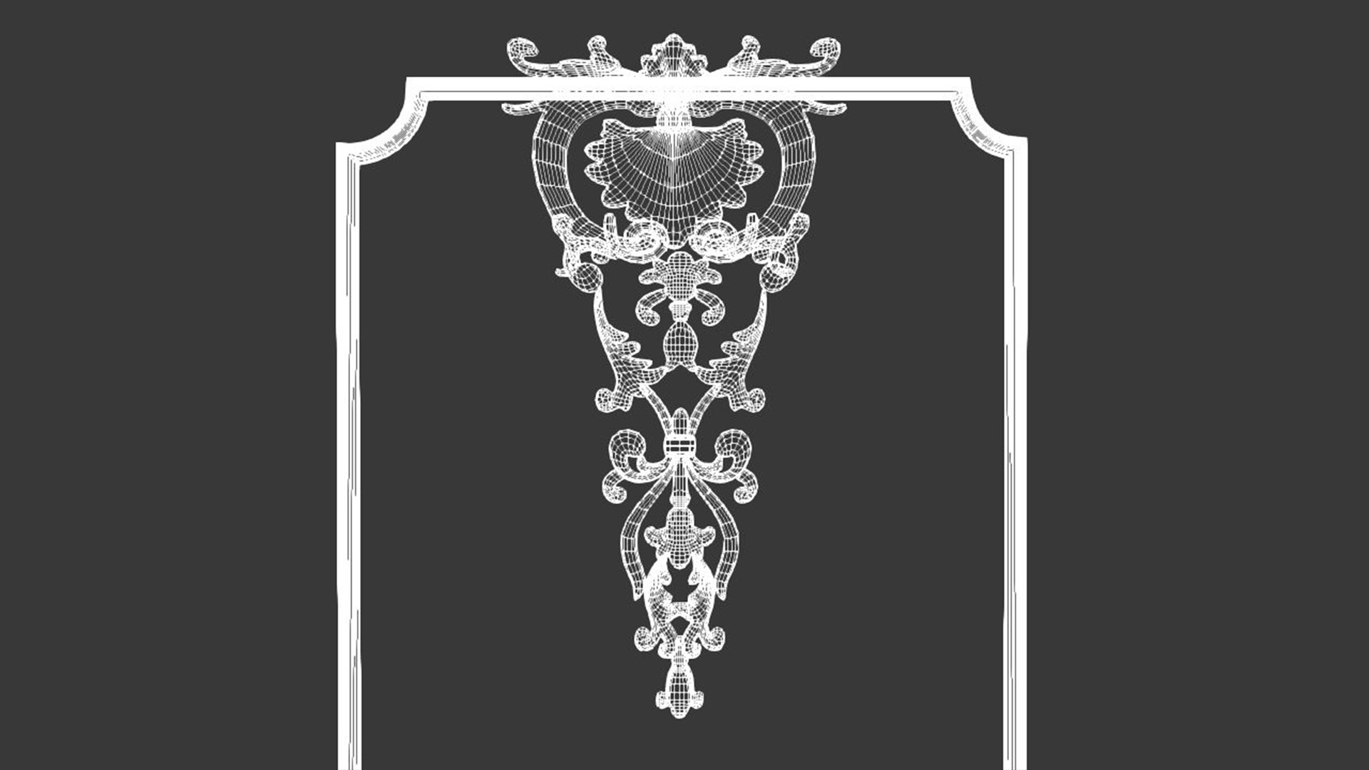 3D Classical Doors bundle set in white and gold - TurboSquid 2150362