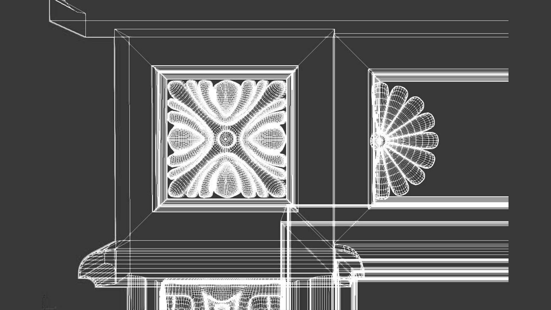 3D Classical Doors bundle set in white and gold - TurboSquid 2150362
