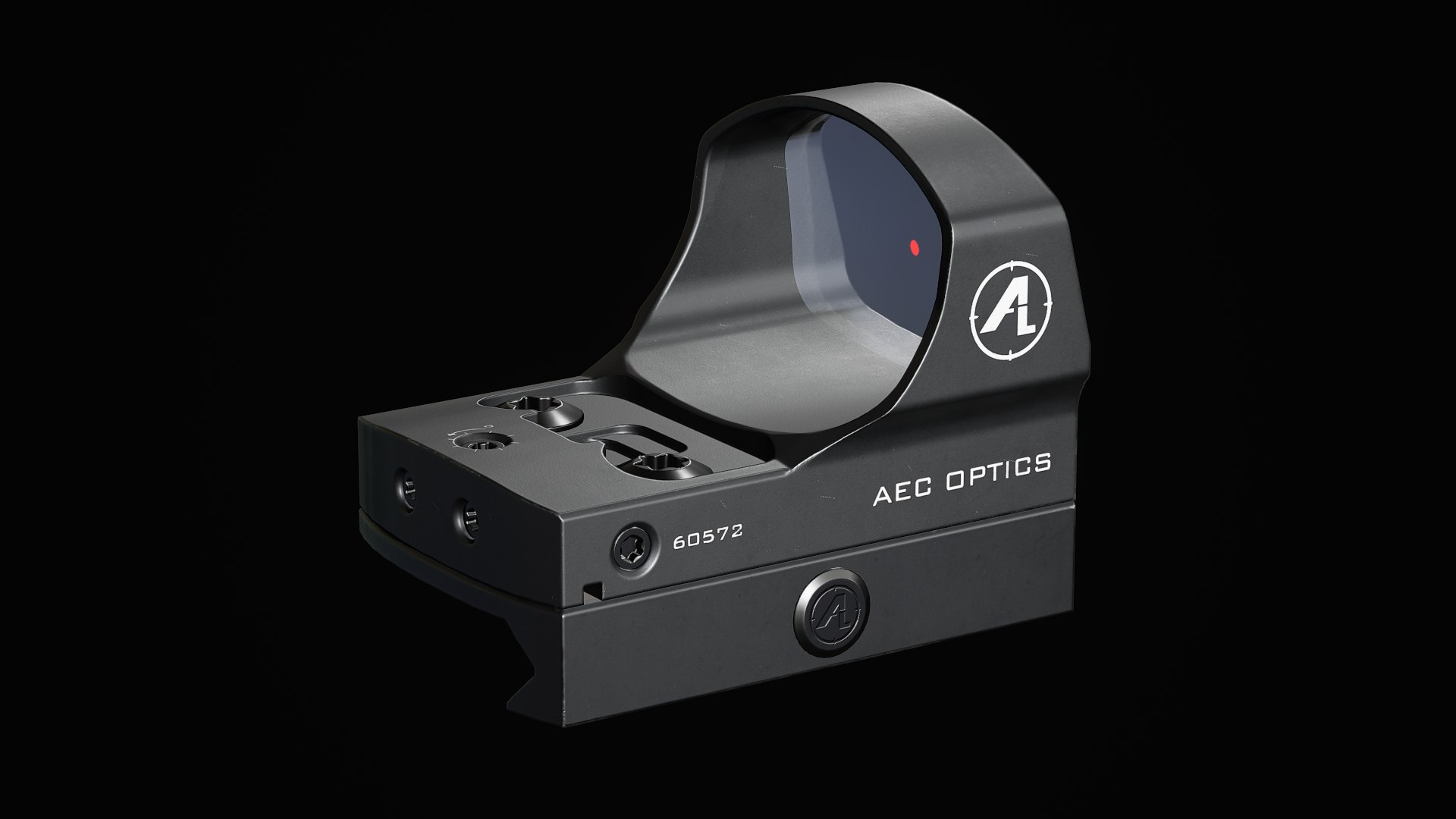 3D Reflex Sight - Deltapoint - TurboSquid 1627107