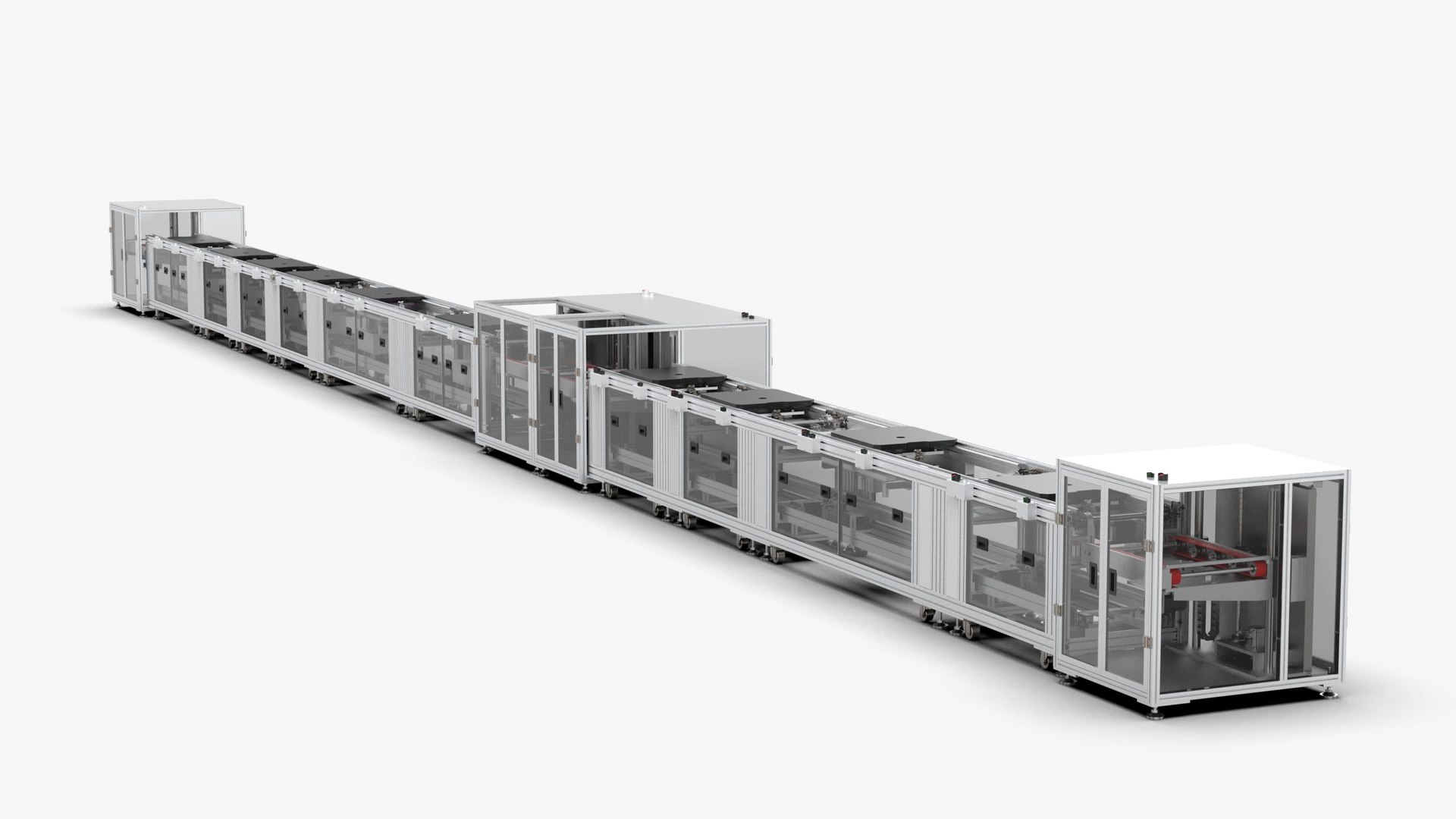 3D Model Automatic Battery Assembly Line - TurboSquid 2060531