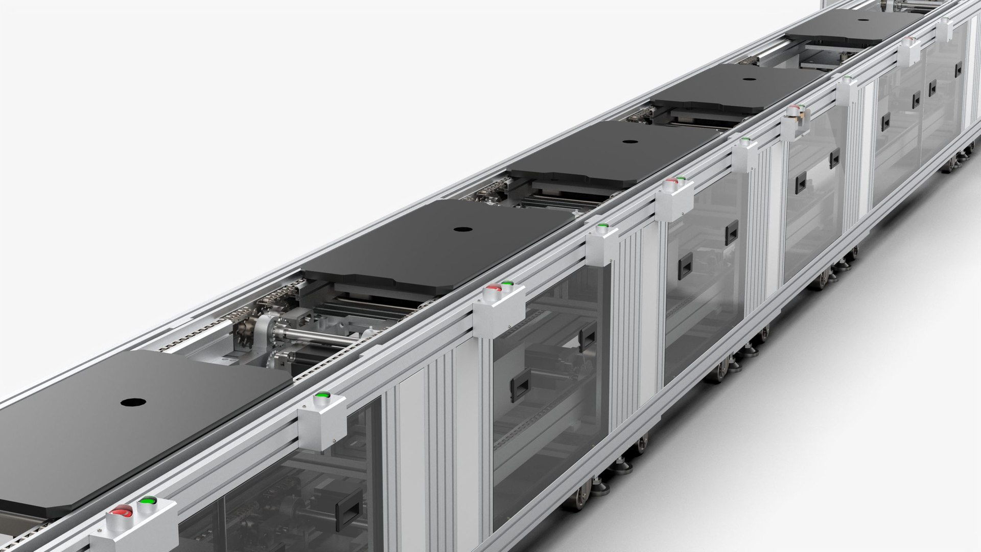 3D Model Automatic Battery Assembly Line - TurboSquid 2060531