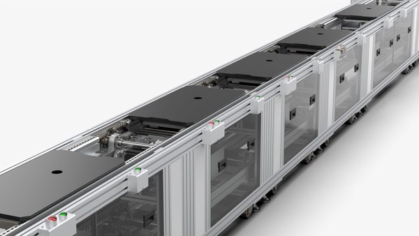Automatic Battery Assembly Line 3D 모델 - TurboSquid 2060531