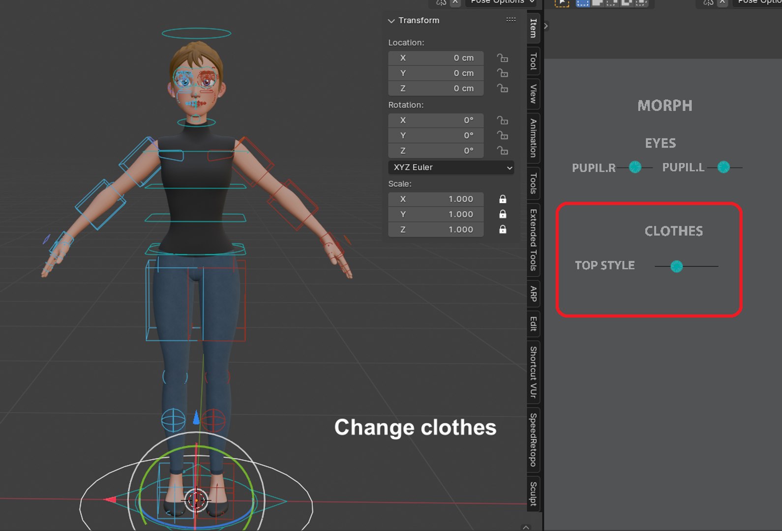 3D 3D Julia Cartoon Girl Model - TurboSquid 2229364