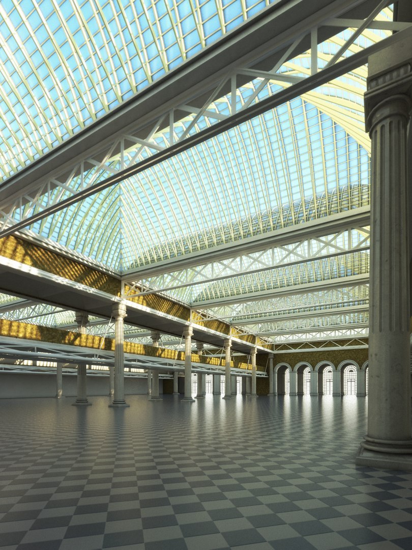 3d model archinteriors vol 24 hall