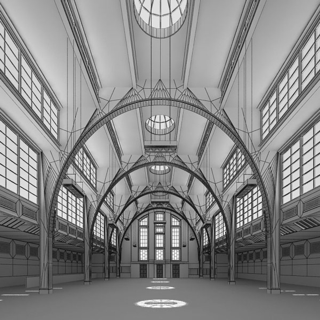 3d model archinteriors vol 24 hall