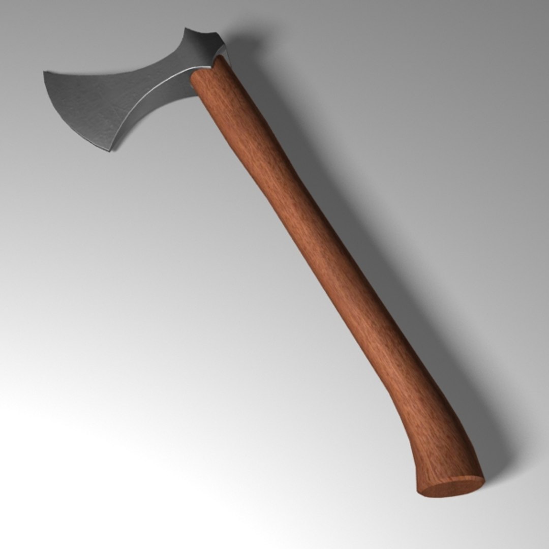 viking axe ax 3d model