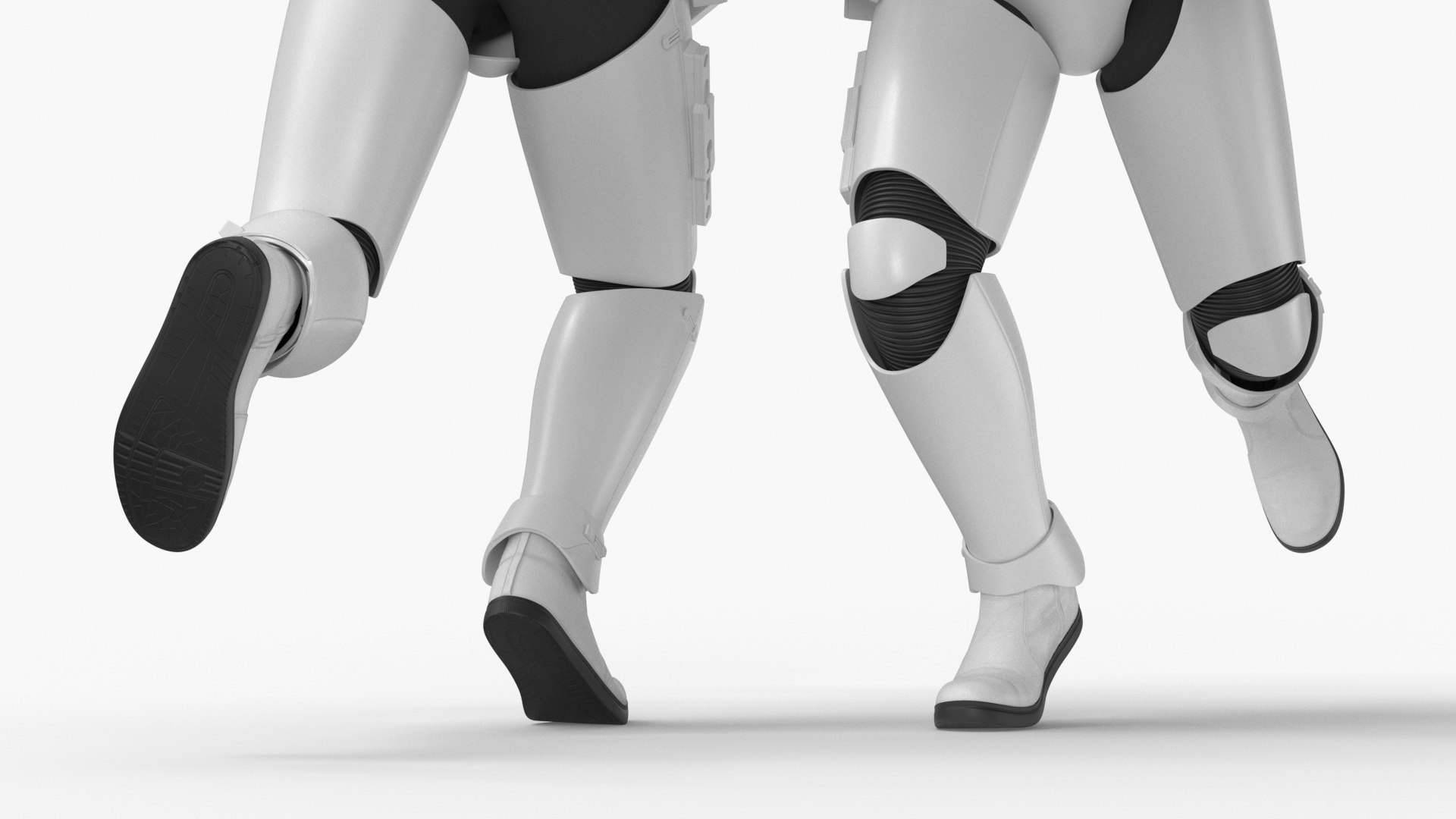 First Order Stormtrooper With Blaster Running 3D Model - TurboSquid 2366128