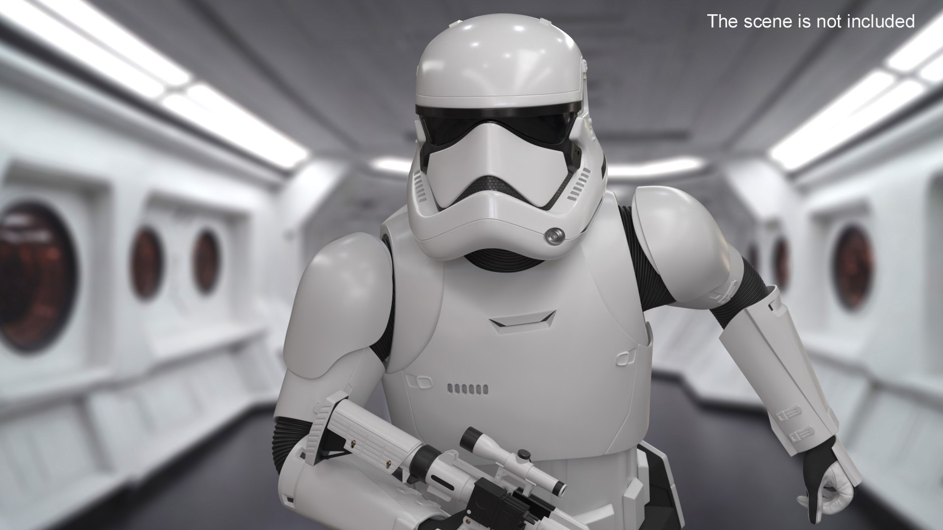 First Order Stormtrooper With Blaster Running 3D Model - TurboSquid 2366128