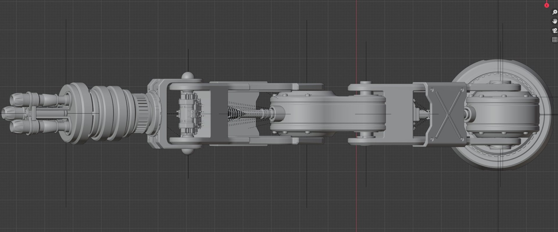 Robot Turret 3D Model - TurboSquid 1682601