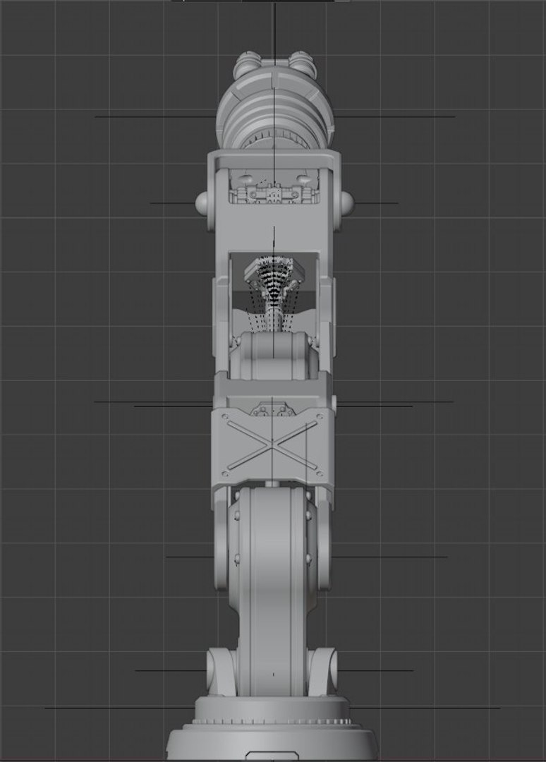 Robot Turret 3D Model - TurboSquid 1682601