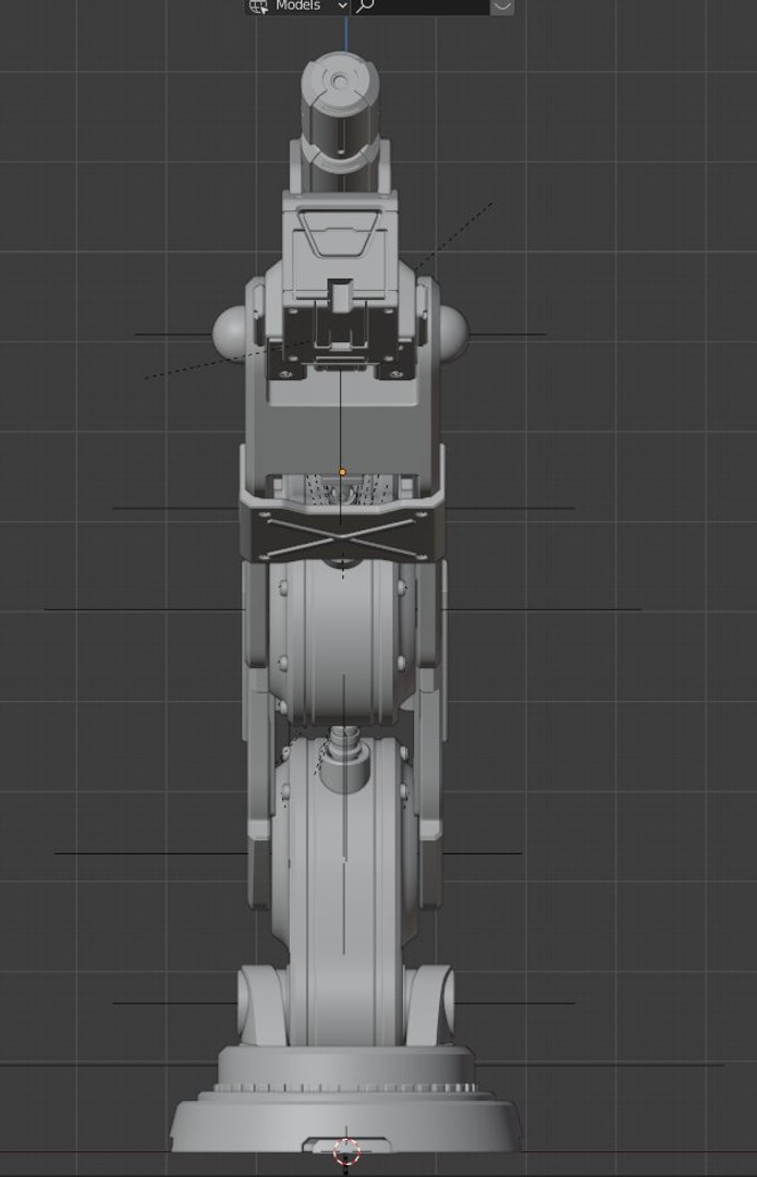 Robot Turret 3D Model - TurboSquid 1682601