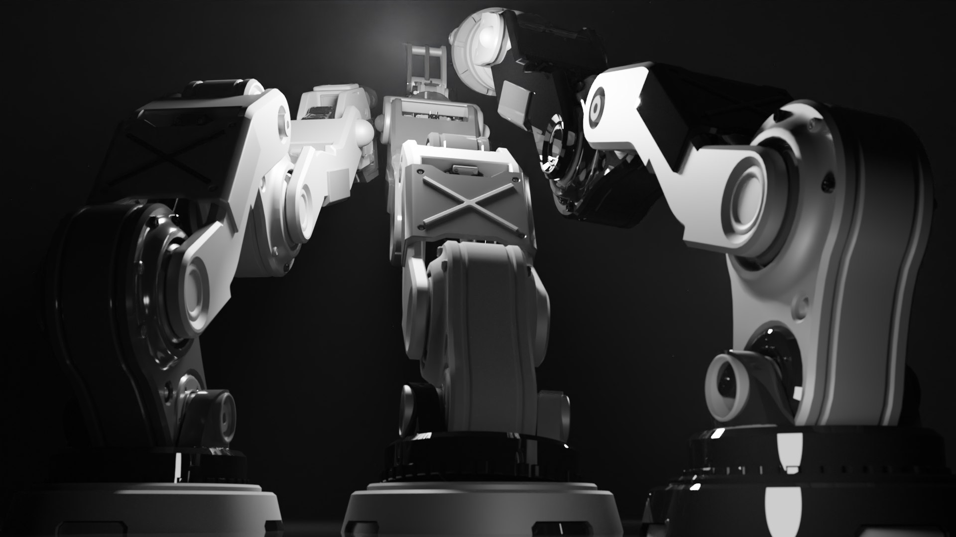 Robot Turret 3D Model - TurboSquid 1682601