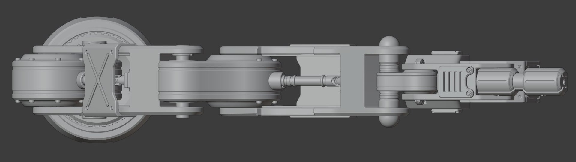 Robot turret 3D model - TurboSquid 1682601