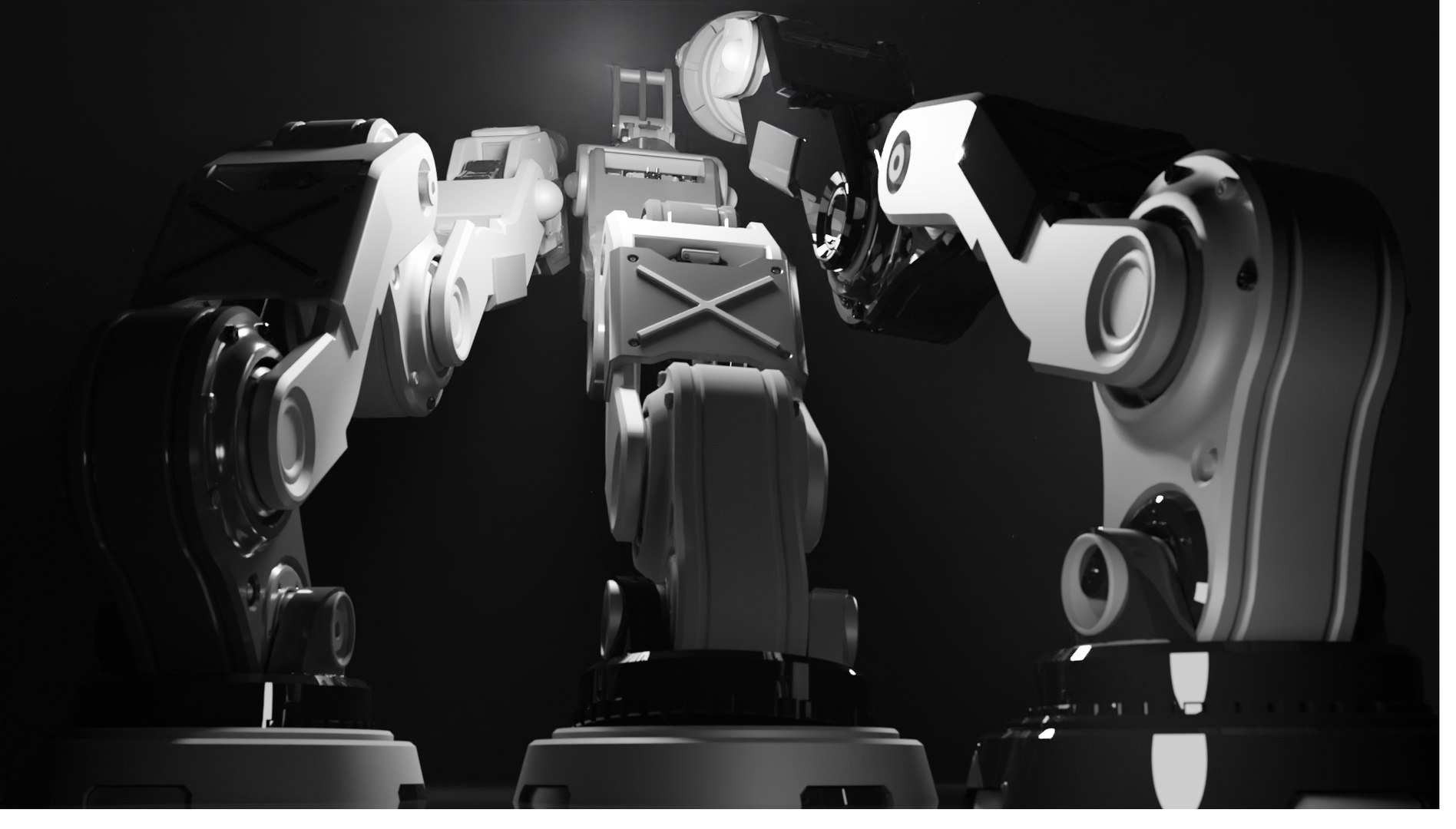 Robot turret 3D model - TurboSquid 1682601