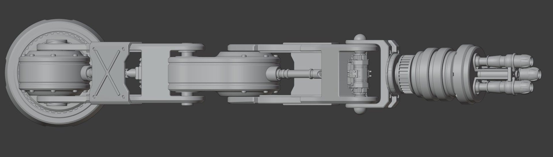 Robot Turret 3D Model - TurboSquid 1682601