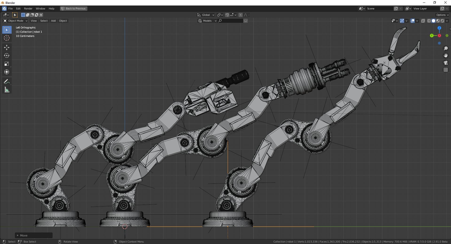Robot Turret 3D Model - TurboSquid 1682601