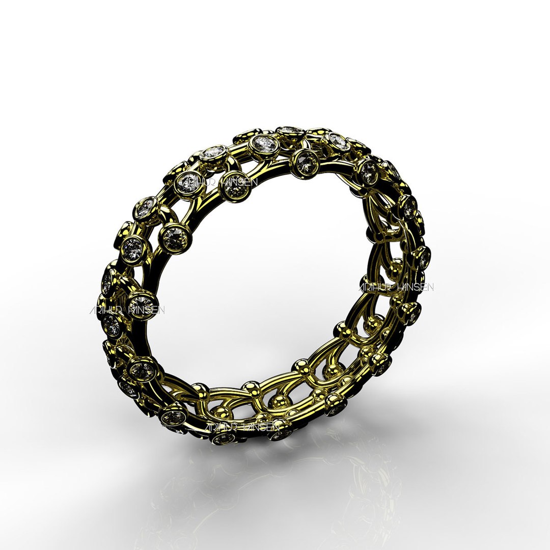 3D Wire Band Model - TurboSquid 1415521