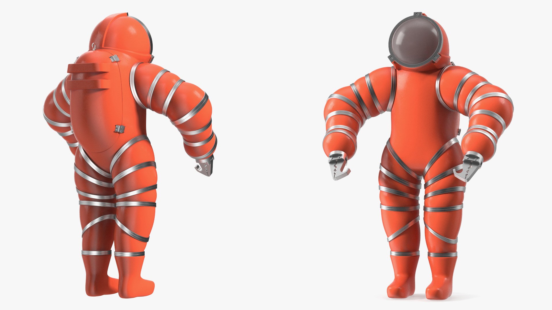 Deep Sea Diving Suit Rigged 3D Model - TurboSquid 2248696