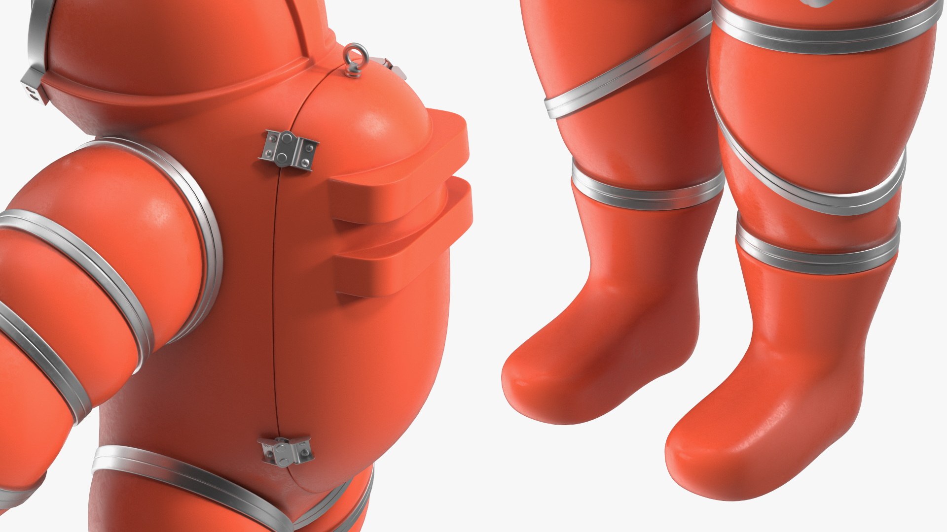 Deep Sea Diving Suit Rigged 3D Model - TurboSquid 2248696