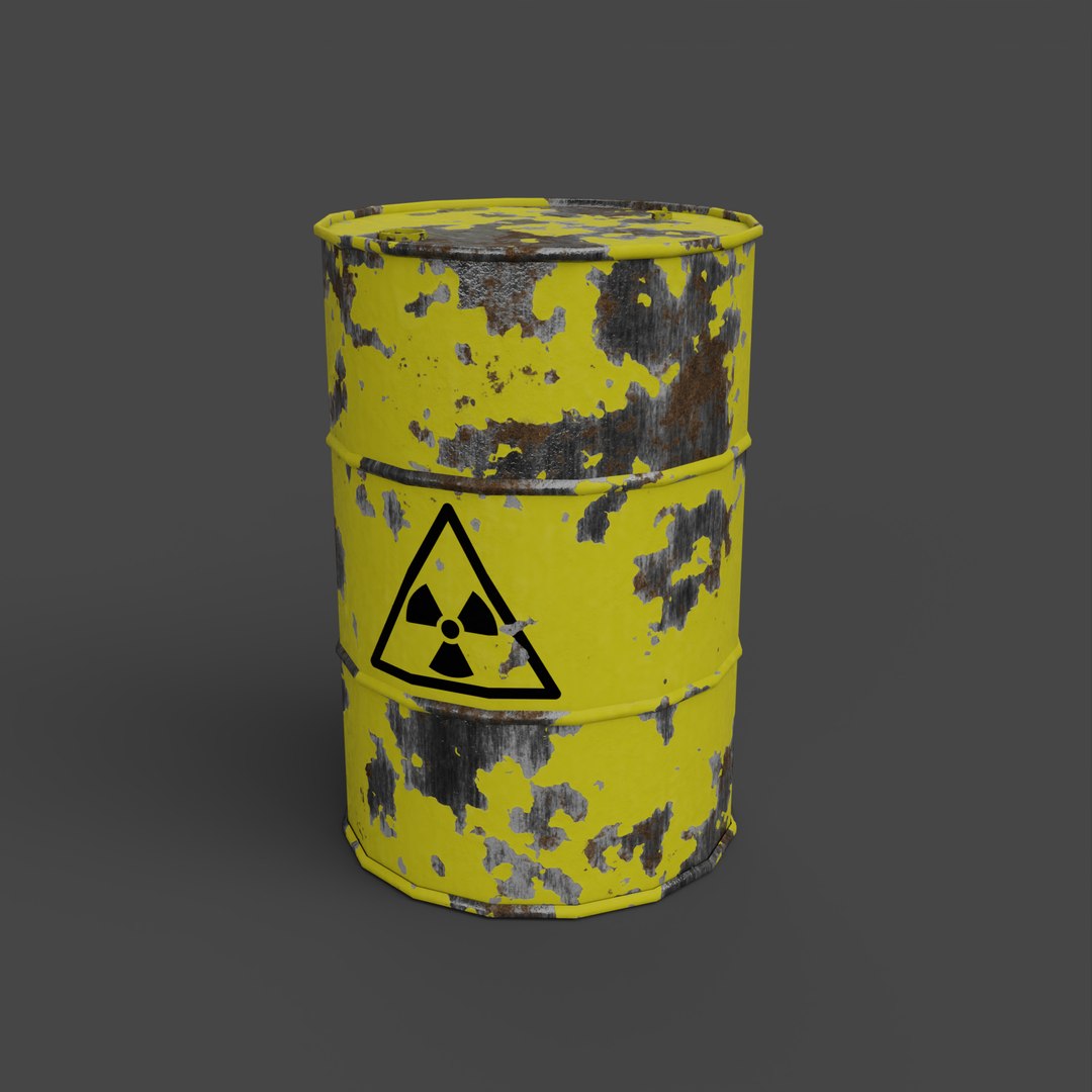 3D Metal Barrel with Various Textures Set - TurboSquid 1879824