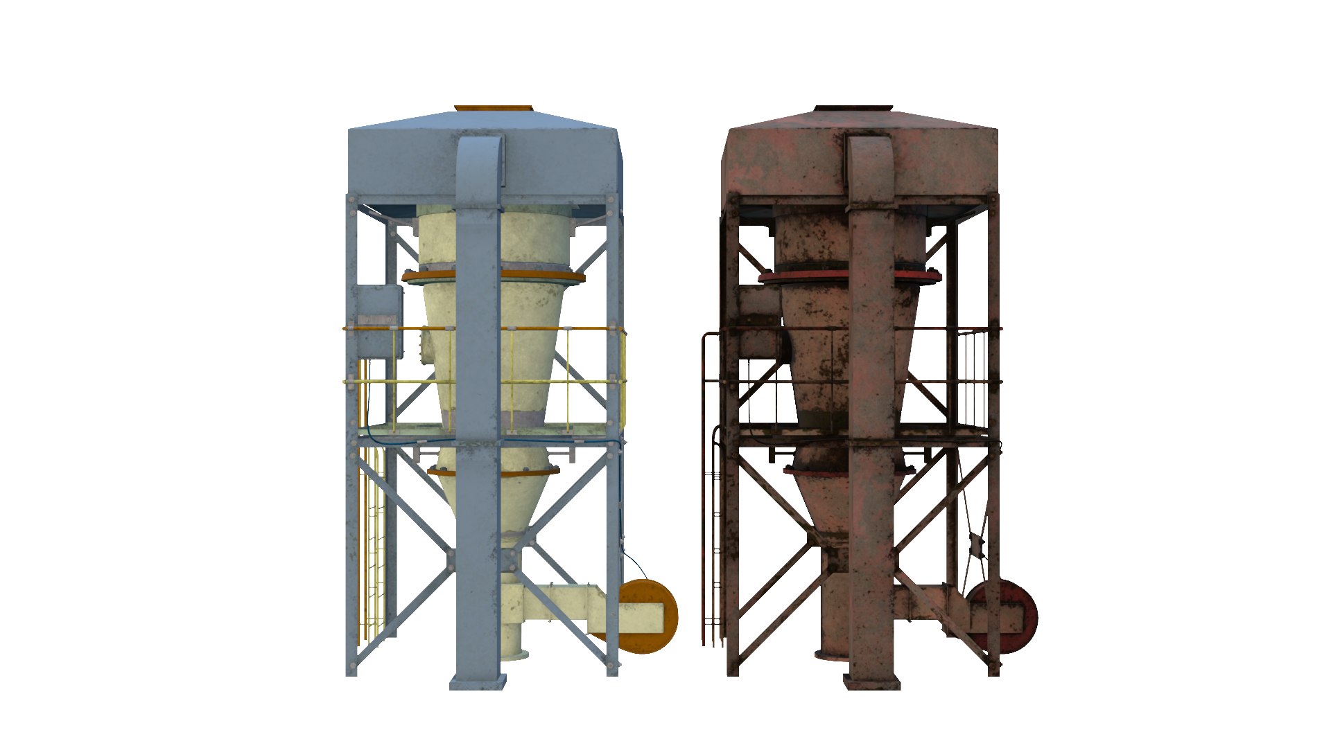 3D Model Semi Automatic Compostable Granules Bag Packing Machine ...