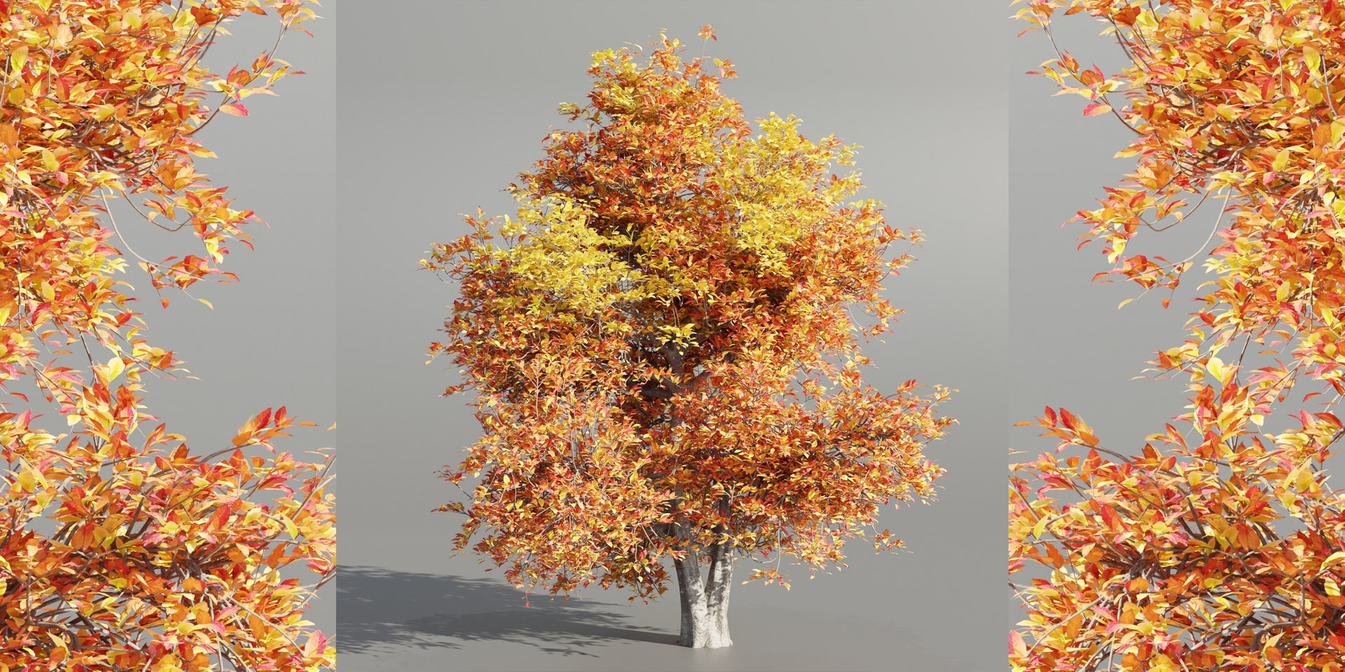 3D Natural Tree For Landscape Vol 215-Blender-3dmodel Model ...