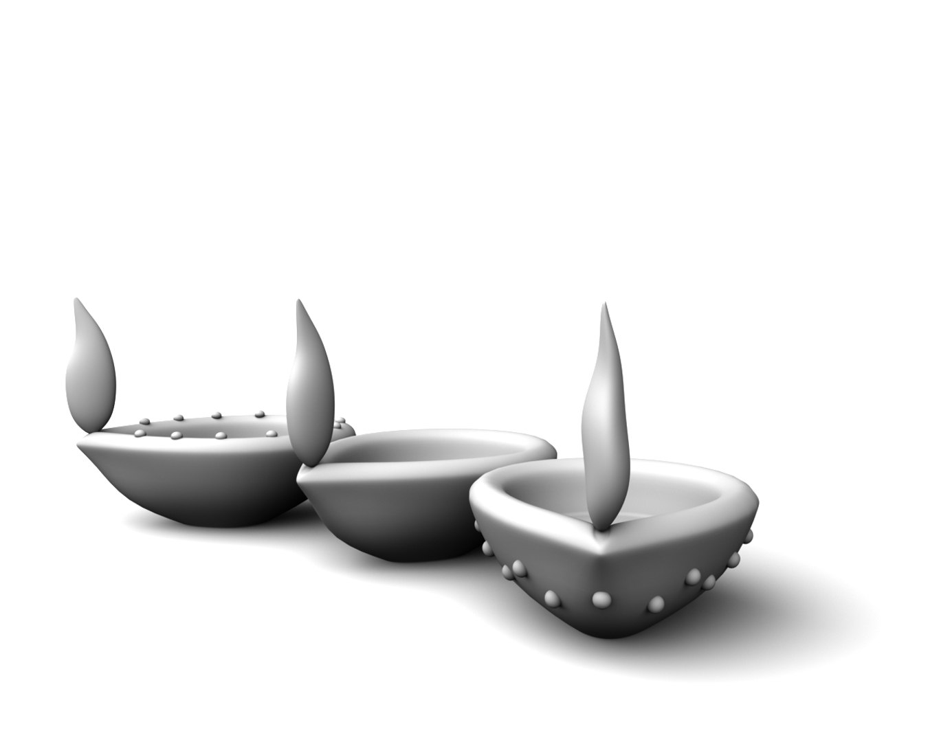 Free 3D Diya - TurboSquid 1467980