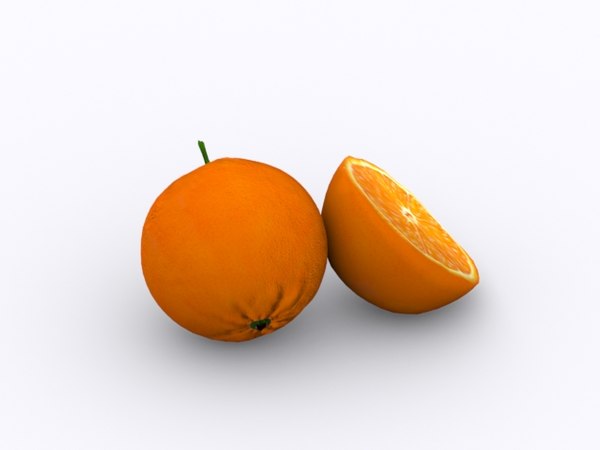 modelo 3d naranja - TurboSquid 1121340