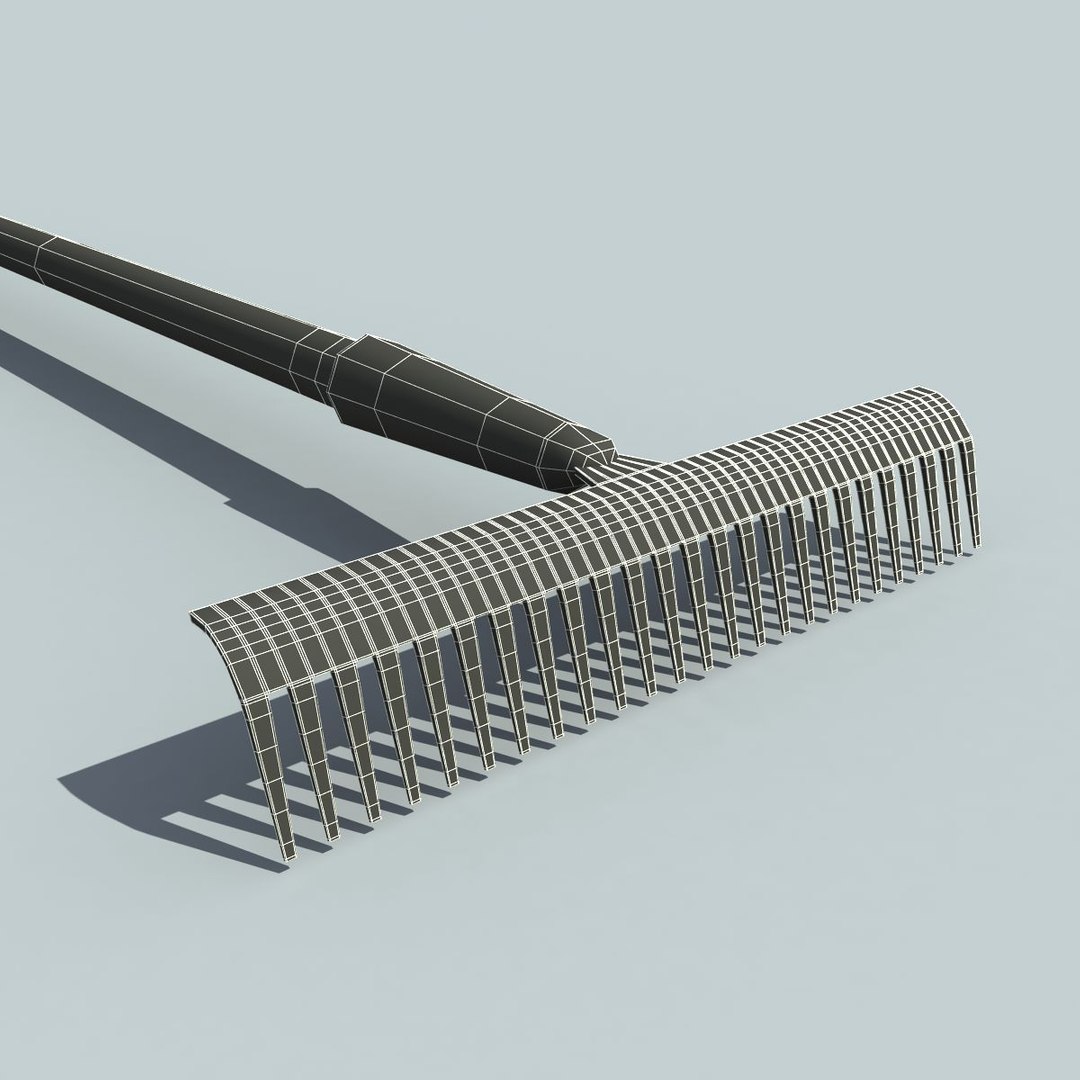 Garden Rake 3d Max